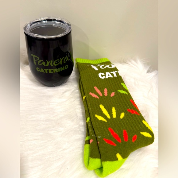 Panera | Accessories | Panera Catering Logo Socks Insulated Coffee Mug ...